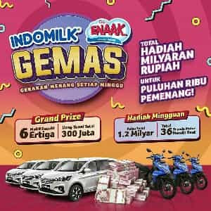 Promo Undian Indomilk Terbaru Gerakan Menang Setiap Minggu GEMAS ...