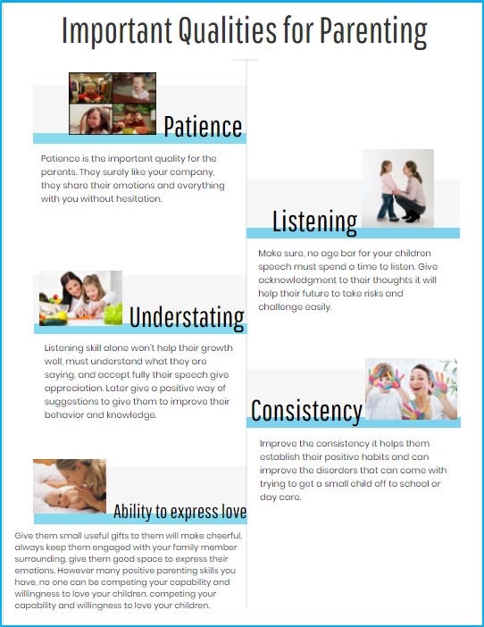 Important qualities for parenting