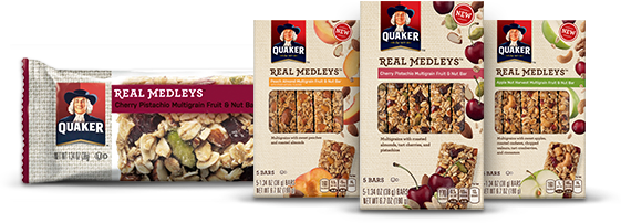 Quaker Oats Real Medley Bars Review + Giveaway - Outnumbered 3 to 1
