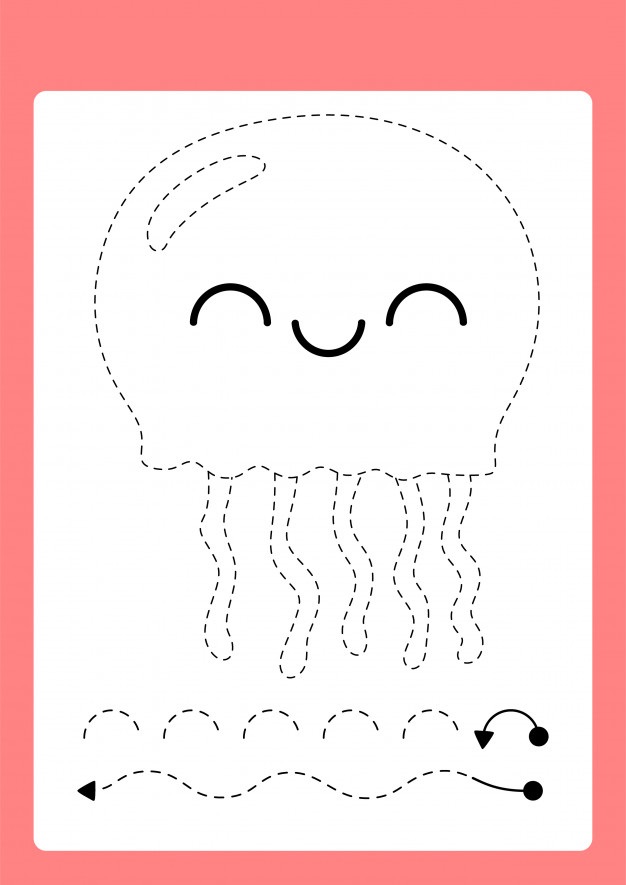 Traza y Colorea Animales | Materiales Educativos para Maestras