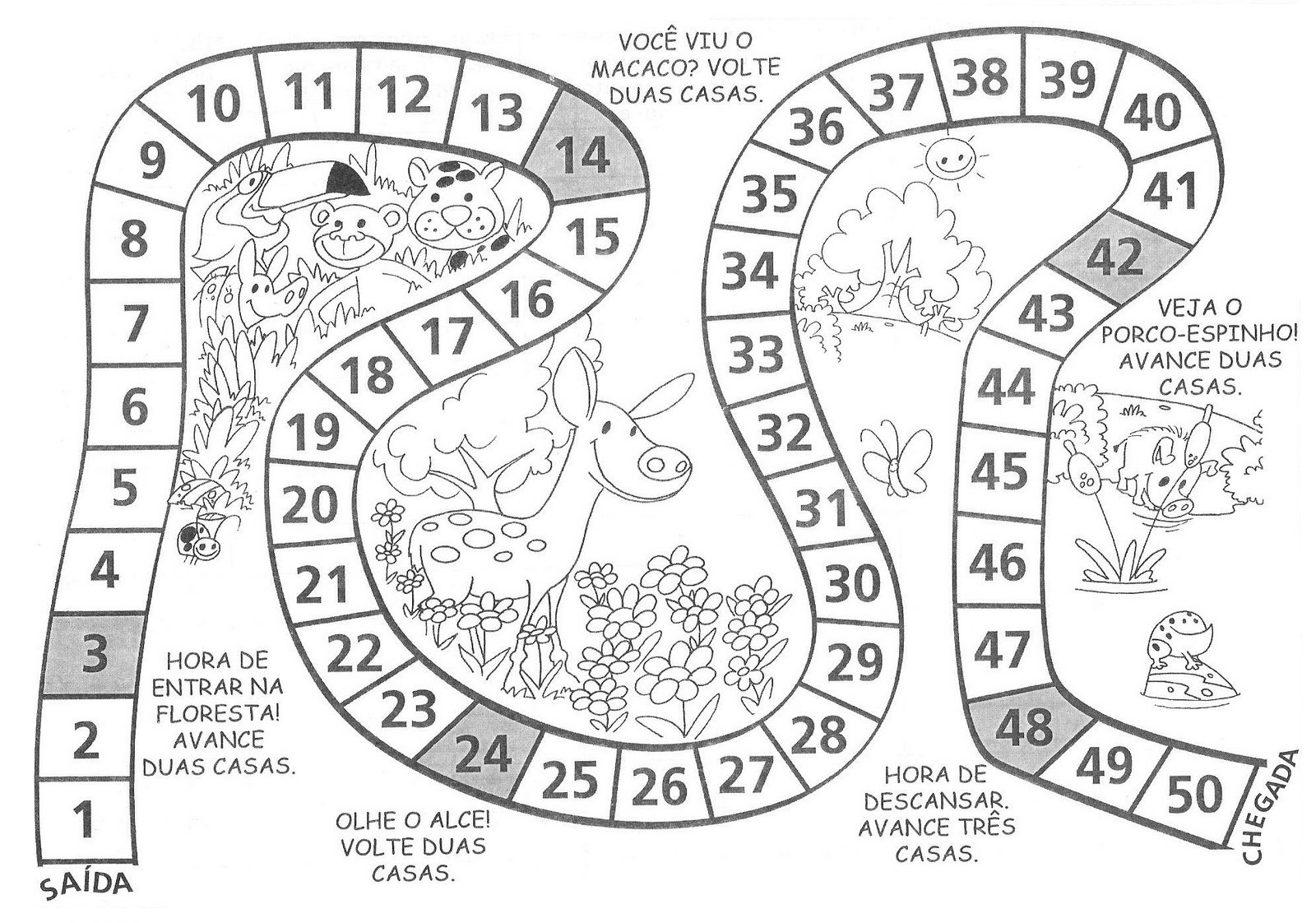 Trilha Matematica Para Imprimir - RETOEDU