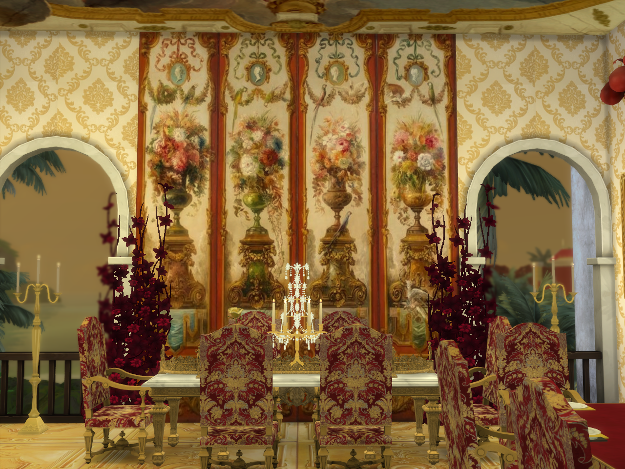 Anna Quinn Stories: Set Of Panels & Wallpapers For SIMS 4