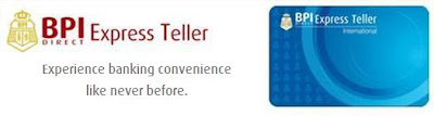BPI DIRECT EXPRESS TELLER SAVINGS ~ Money Etc