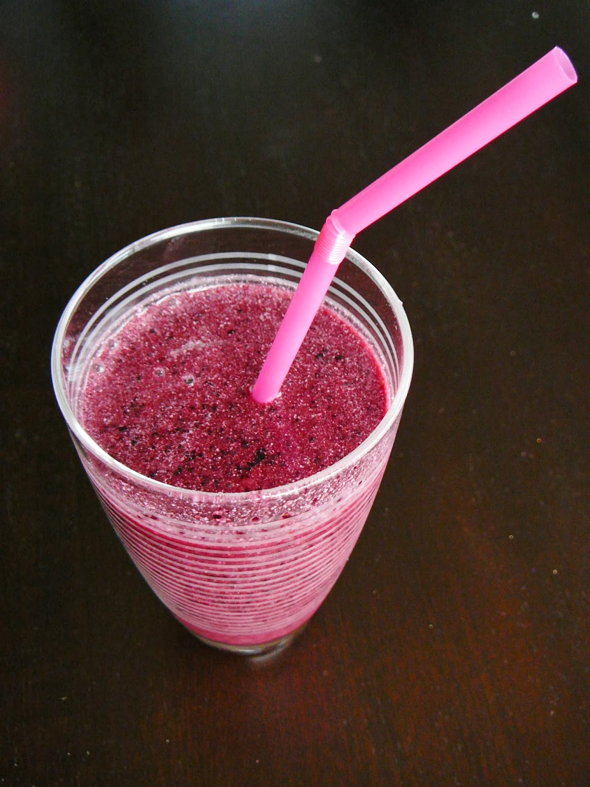 Natural Abundance Frozen Blueberry Coconut Shake