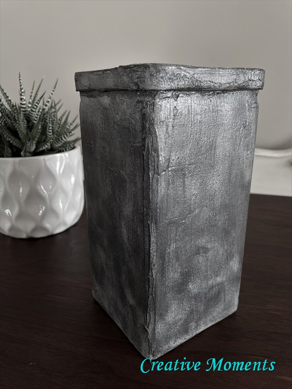 DIY Faux Cement Vases