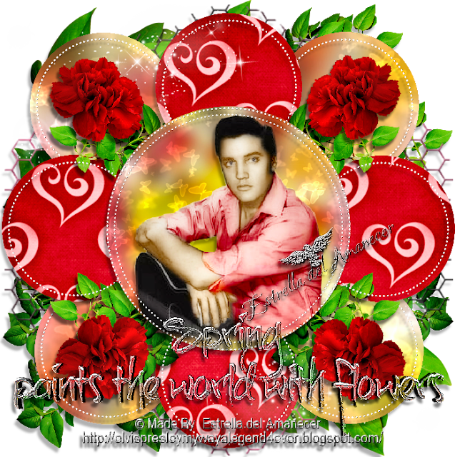 Elvis Presley My Way A Legend 4ever: Spring paints the world with flowers