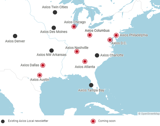 Media Confidential: Axios Local Grows Presence Across U-S