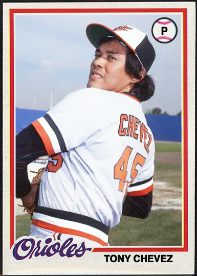 WHEN TOPPS HAD (BASE)BALLS!: NOT REALLY MISSING IN ACTION- 1978 TONY CHEVEZ