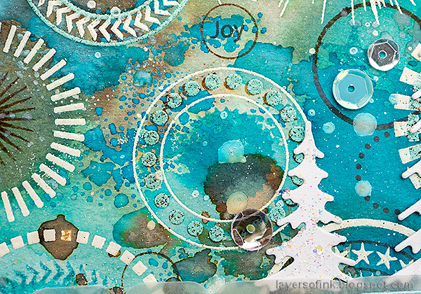 Layers of ink: Textured Circle Background Tutorial