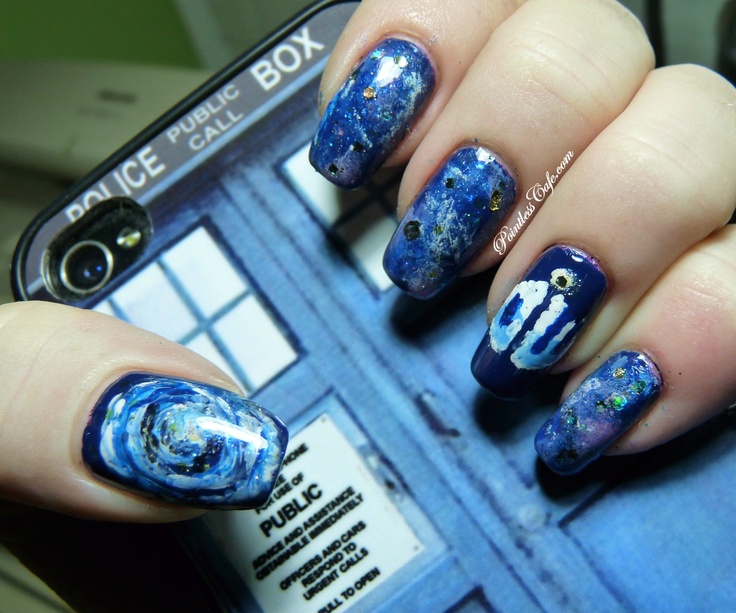 Doctor Who Nail Art for the 50th Anniversary! Blogger Collab ...