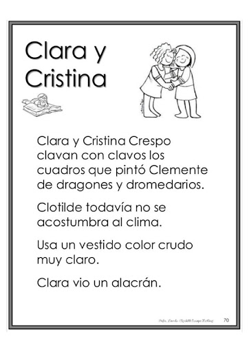 Lecturas sílabas trabadas para imprimir pdf