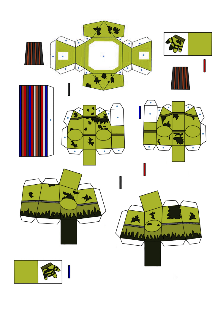 Pixel Papercraft Springtrap (3D Head) (FnaF 3), 58% OFF