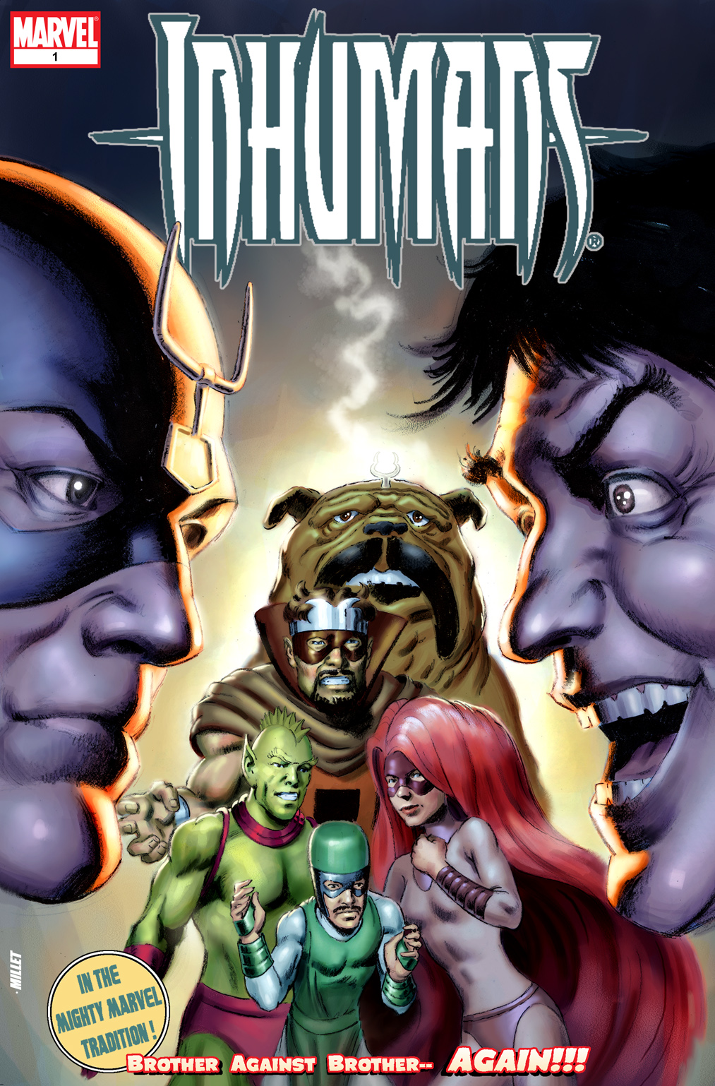RELAUNCHED: THE INHUMANS #1 by Jason Millet