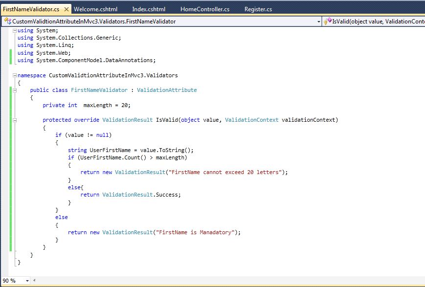 Custom Validation Data Annotation Attribute in Asp.net MVC3 ...