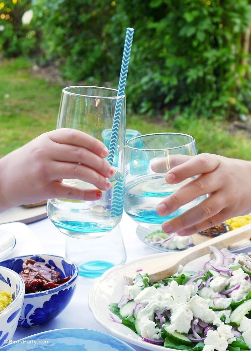 A Mediterranean Inspired Party - Party Ideas | Party Printables Blog