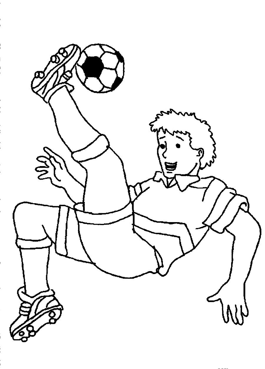 Coloring Pages Soccer ~ Coloring Print