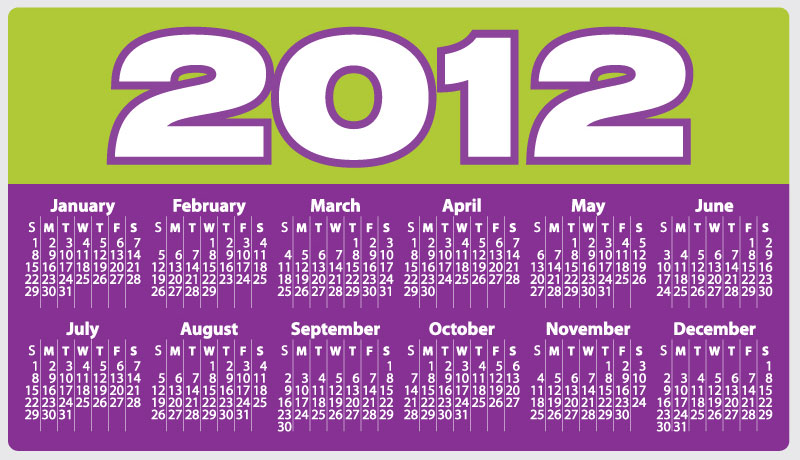 Full Calendar 2012 | Your Title