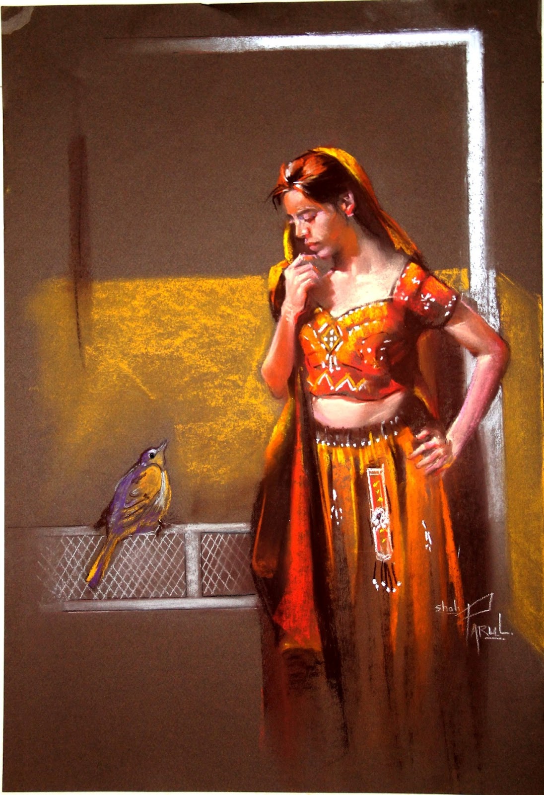 HINDMATA PRIME NEWS : An Exhibition of Paintings “Abhisarika” By Artist ...