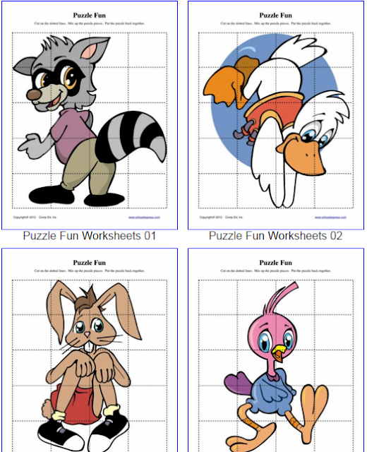 MEMBUAT PUZZLE SEDERHANA MENYENANGKAN UNTUK ANAK PAUD, TK DAN SD ...