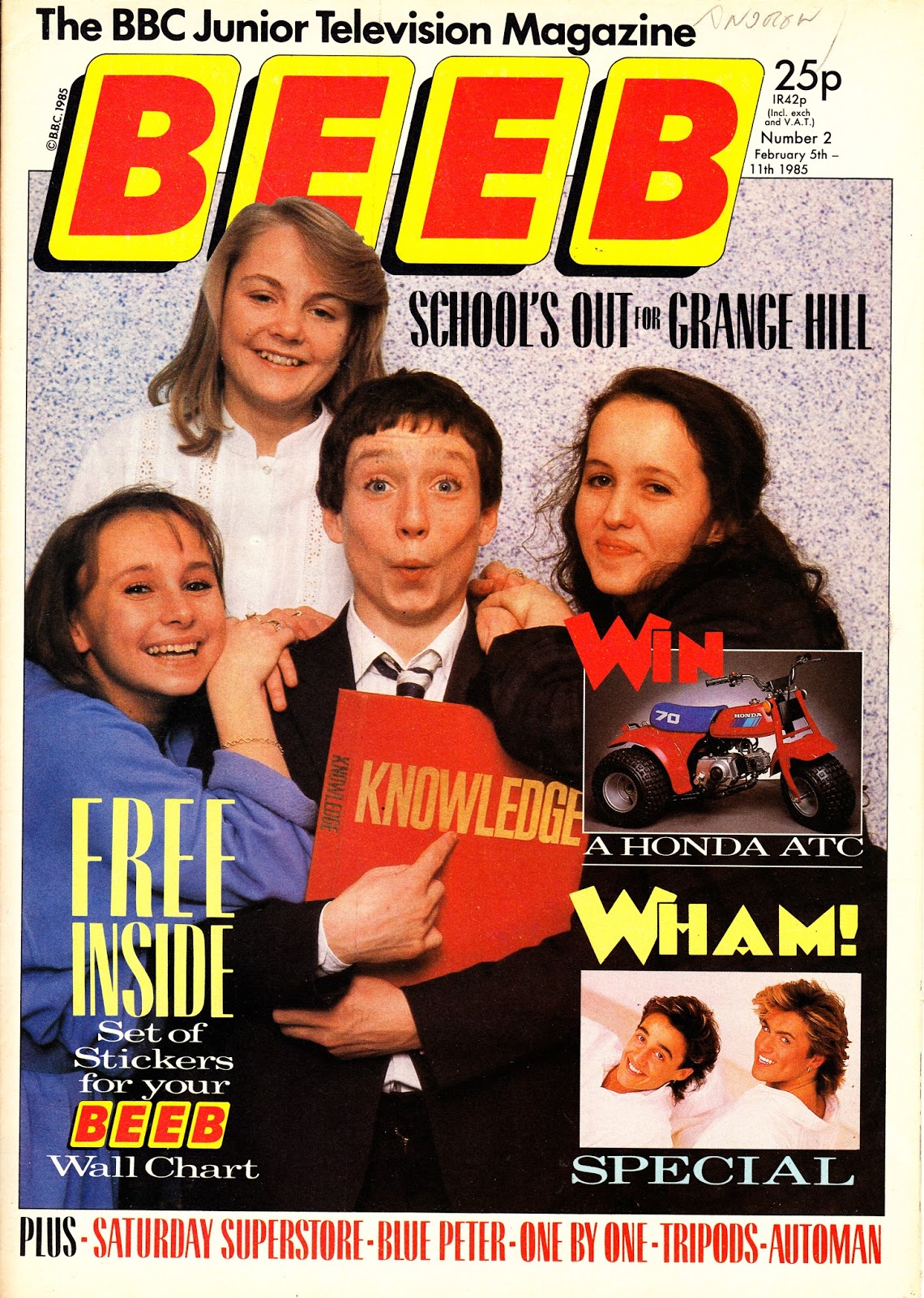 STARLOGGED - GEEK MEDIA AGAIN: 1985: BEEB MAGAZINE 1-5