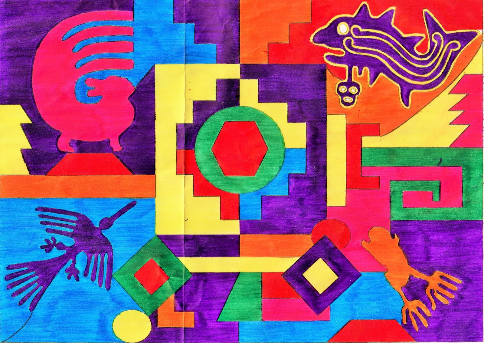 El Arte En La Educación Fichas De ExaltaciÓn Del Color Iii
