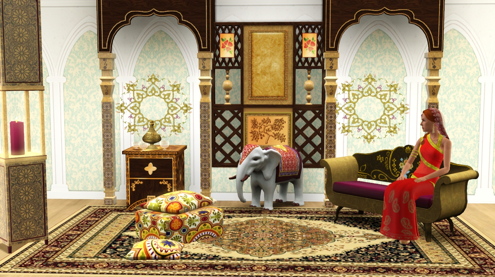 Ladesire's creative corner): Oriental Wall Decor