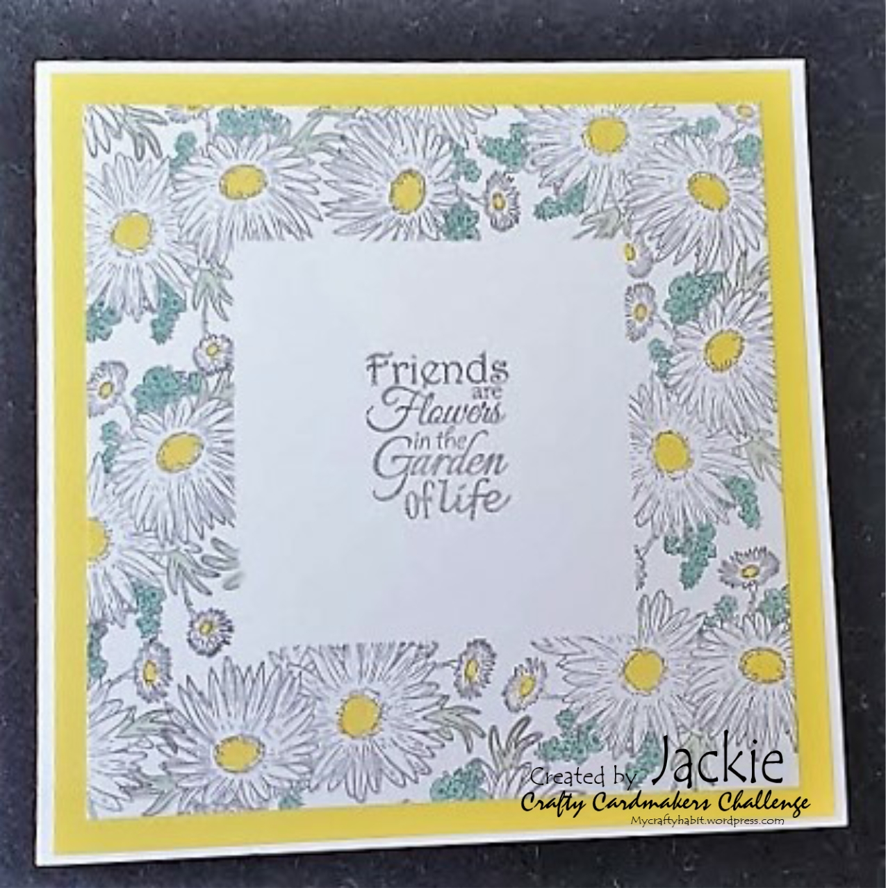 Crafty Cardmakers: #260 Create Your Own Background