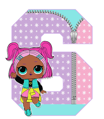 Kits imprimibles gratis : Números LOL