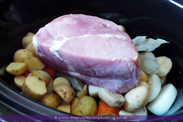 Slow Cooker Autumn Ham Casserole