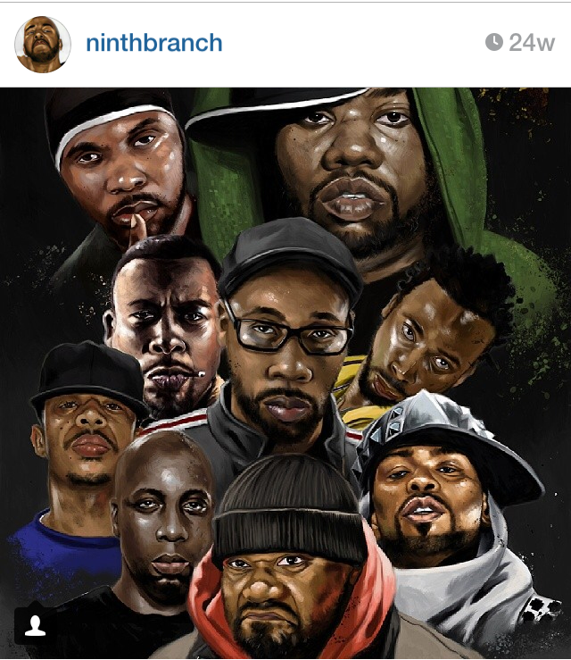 Wu Tang Clan Disciples: Wu-Art Thursday #101