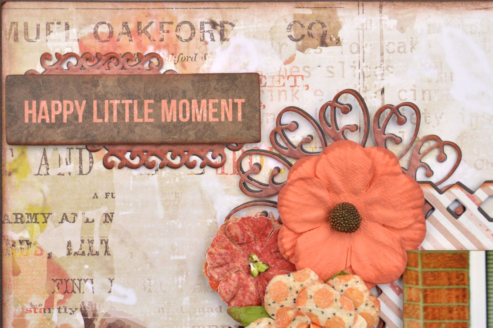 Scraps of Darkness and Scraps of Elegance: Adorable Fall Layout ...