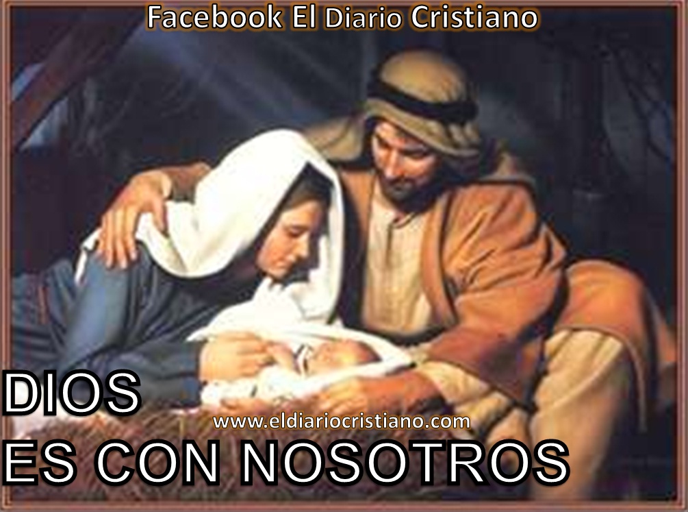 El Diario Cristiano: DIOS ES CON NOSOTROS.