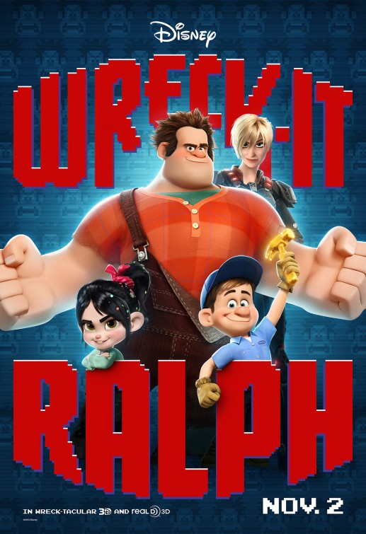 Wreck-It Ralph Trailer: Wreck-It Ralph Movie Poster