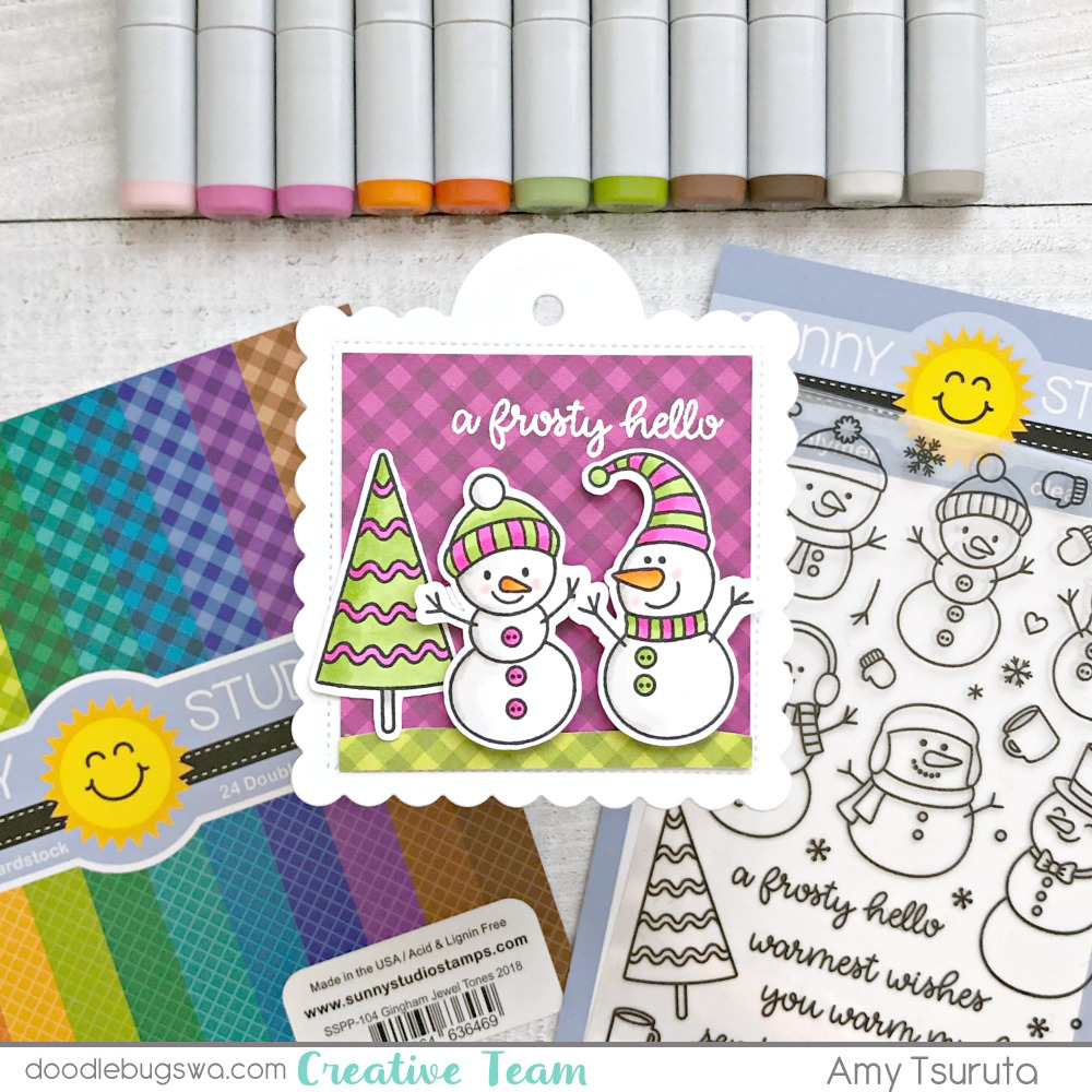Doodlebugs: Friday with Amy: Sunny Studio Stamps | Feeling Frosty