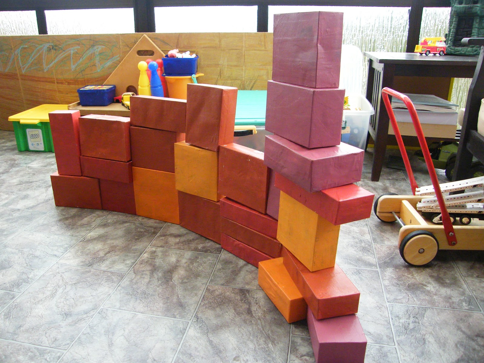 forest tea: Giant Building Blocks