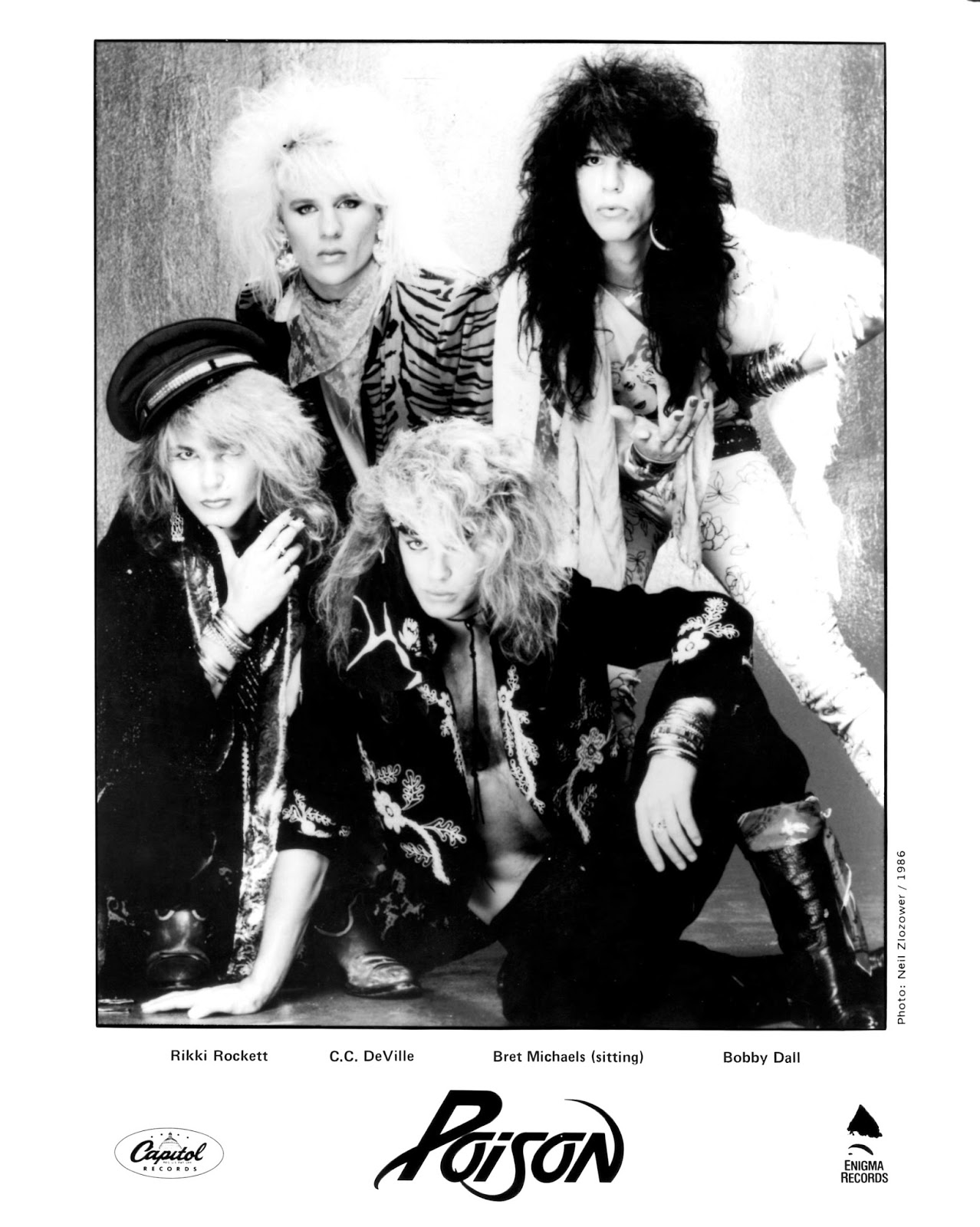 Lansure's Music Paraphernalia: POISON | BRET MICHAELS | Press Kits ...