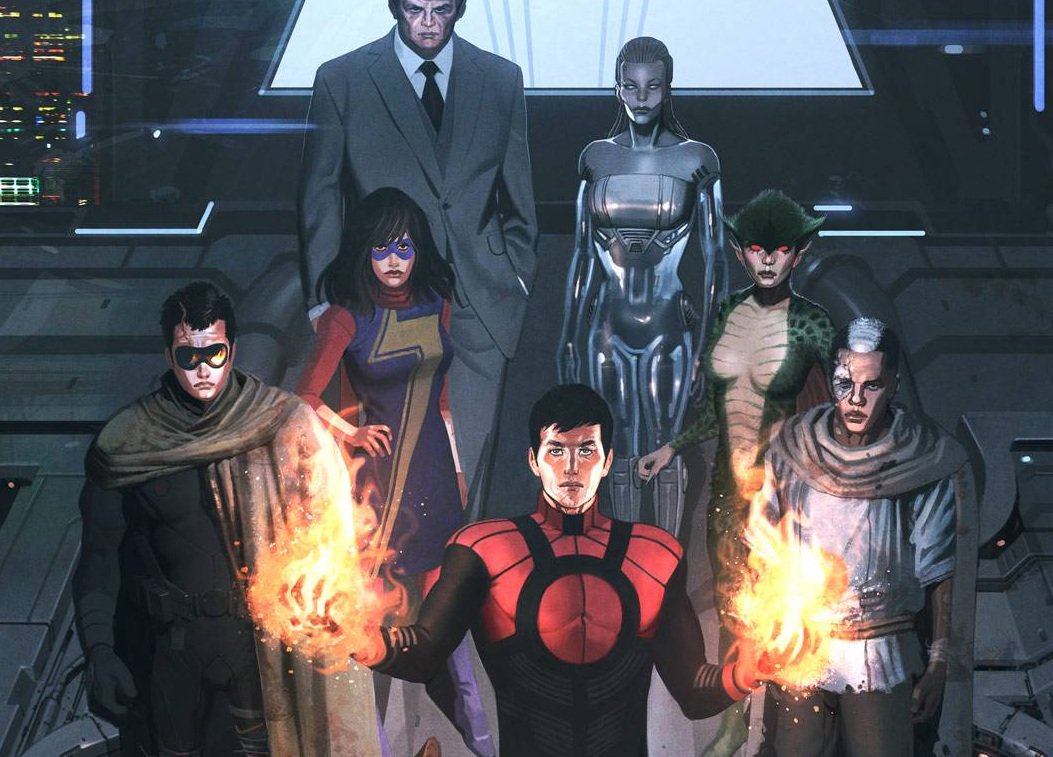 Alguns dos novos Inumanos podem dar as caras no seriado da ABC e IMAX ...