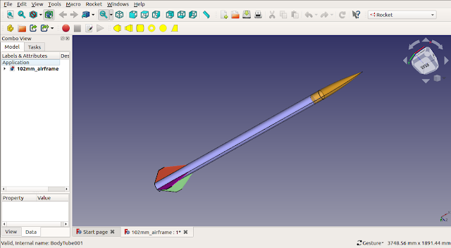 Concretedog: New Rocketry CAD tools: FreeCAD Rocket Workbench