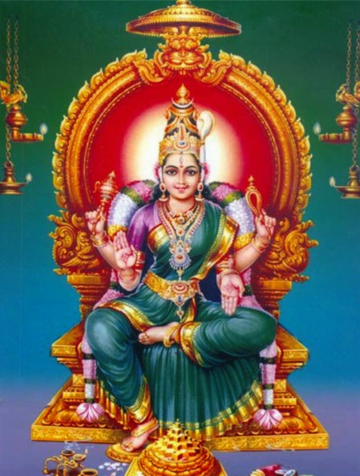 TELUGU WEB WORLD: Divine Mother in the form of Sri Rajarajeshwari Devi