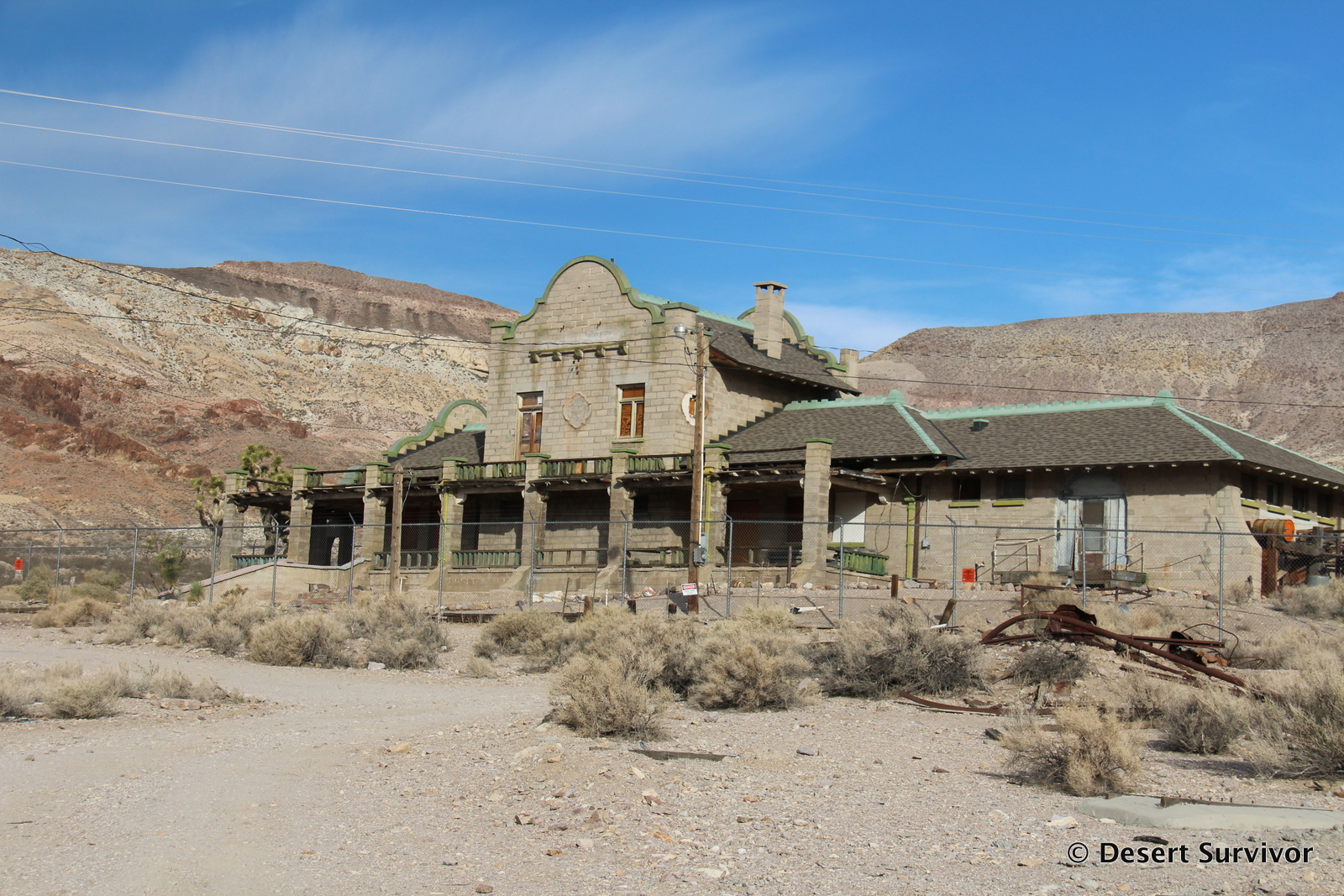 Desert Survivor: Desert Destination: Rhyolite Ghost Town