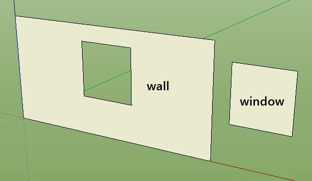 The SketchUp Dynamic Components Tutorial: Lesson 4: Creating an opening ...