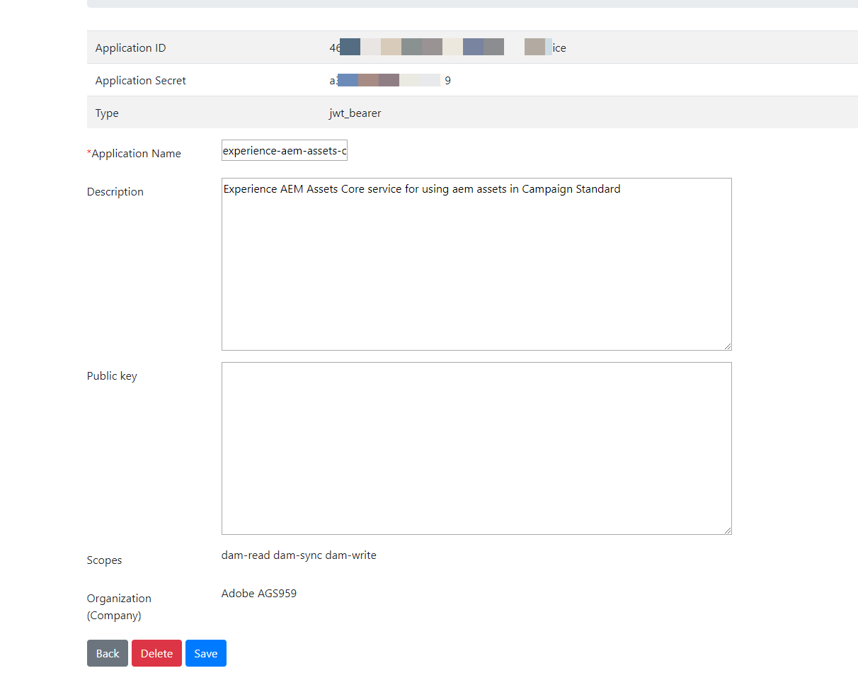 Experiencing Adobe Experience Manager Aem Cq Aem 6540 Accessing Aem Assets In Acs Adobe