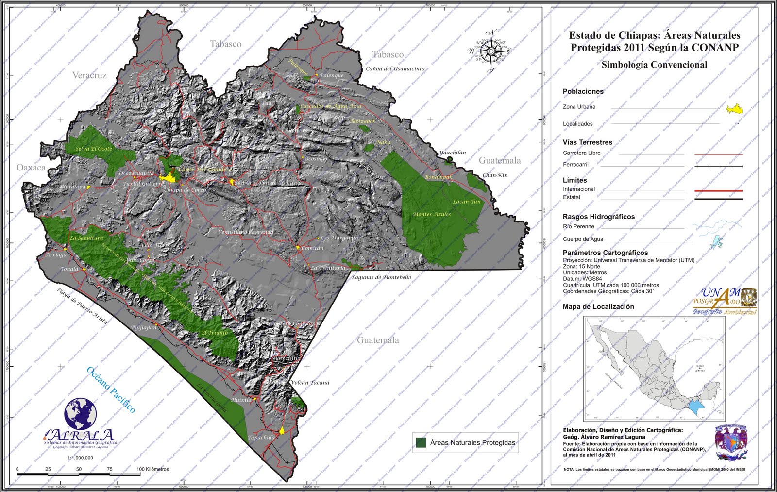 Geografía del Estado de Chiapas: Áreas Naturales Protegidas de Chiapas ...