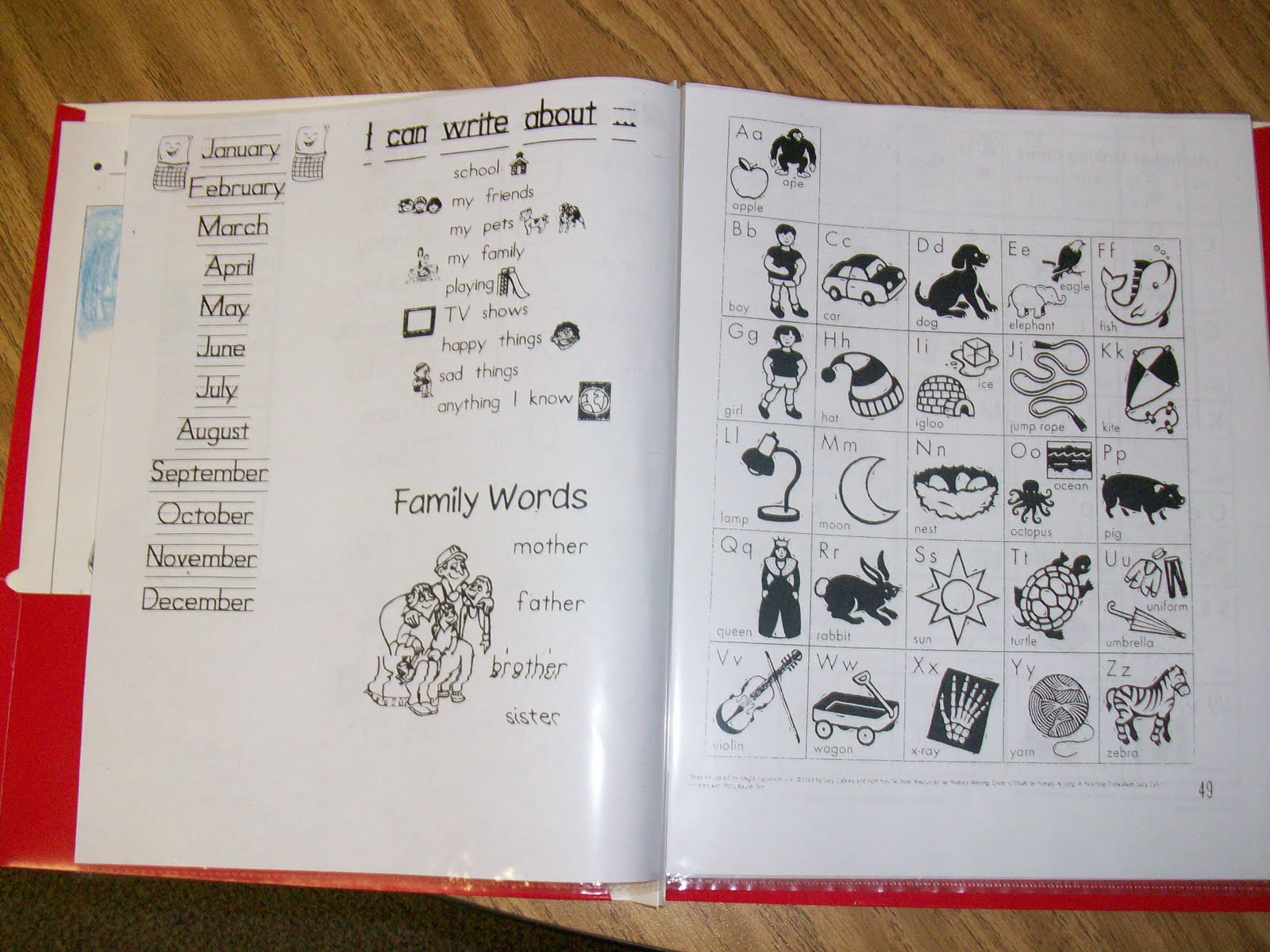 It's a Jungle Out There! A Kindergarten Blog: Writing Folders