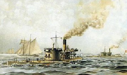 Jim's Wargames Workbench: Uragan Class Monitor Conversion