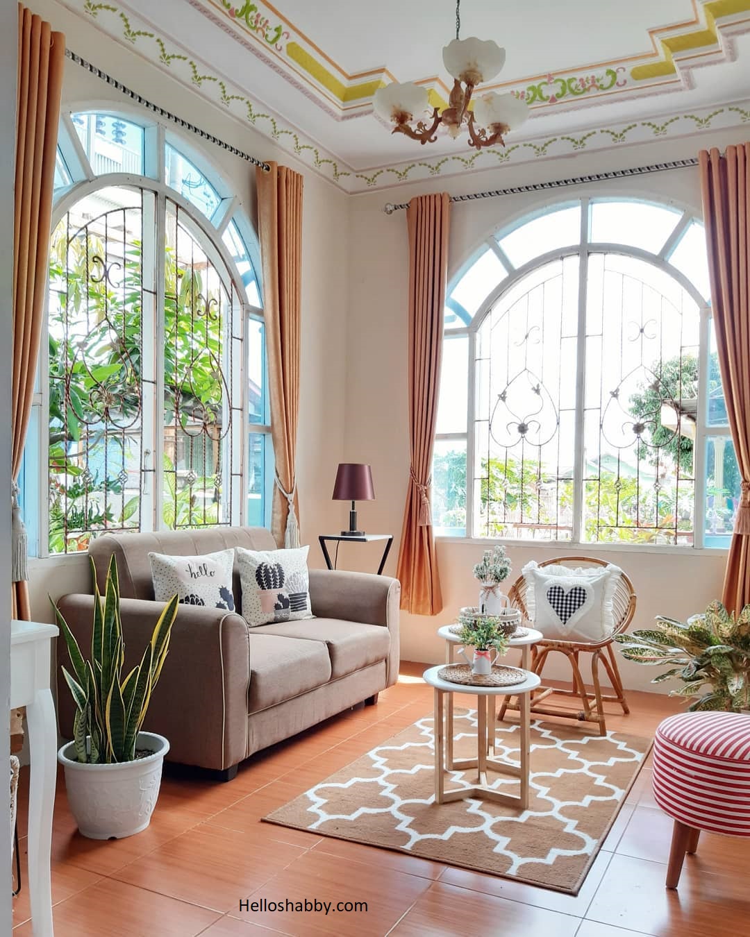 7 Inspirasi Ruang Tamu Tak Ber-AC tapi Tetap Sejuk ~ HelloShabby.com ...