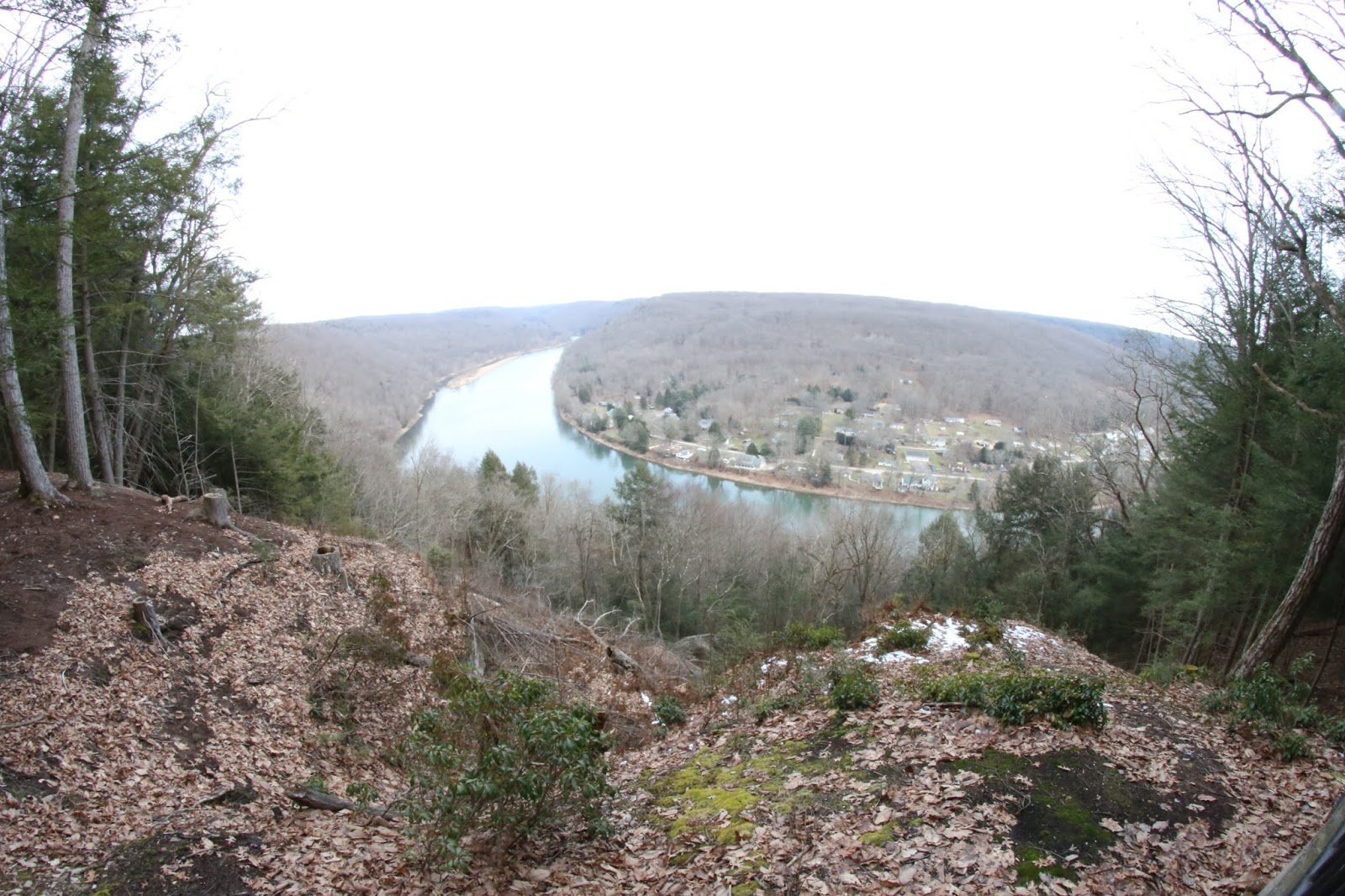 Hiking to Dennison Point Overlook & Allegheny River Gorge at the ...