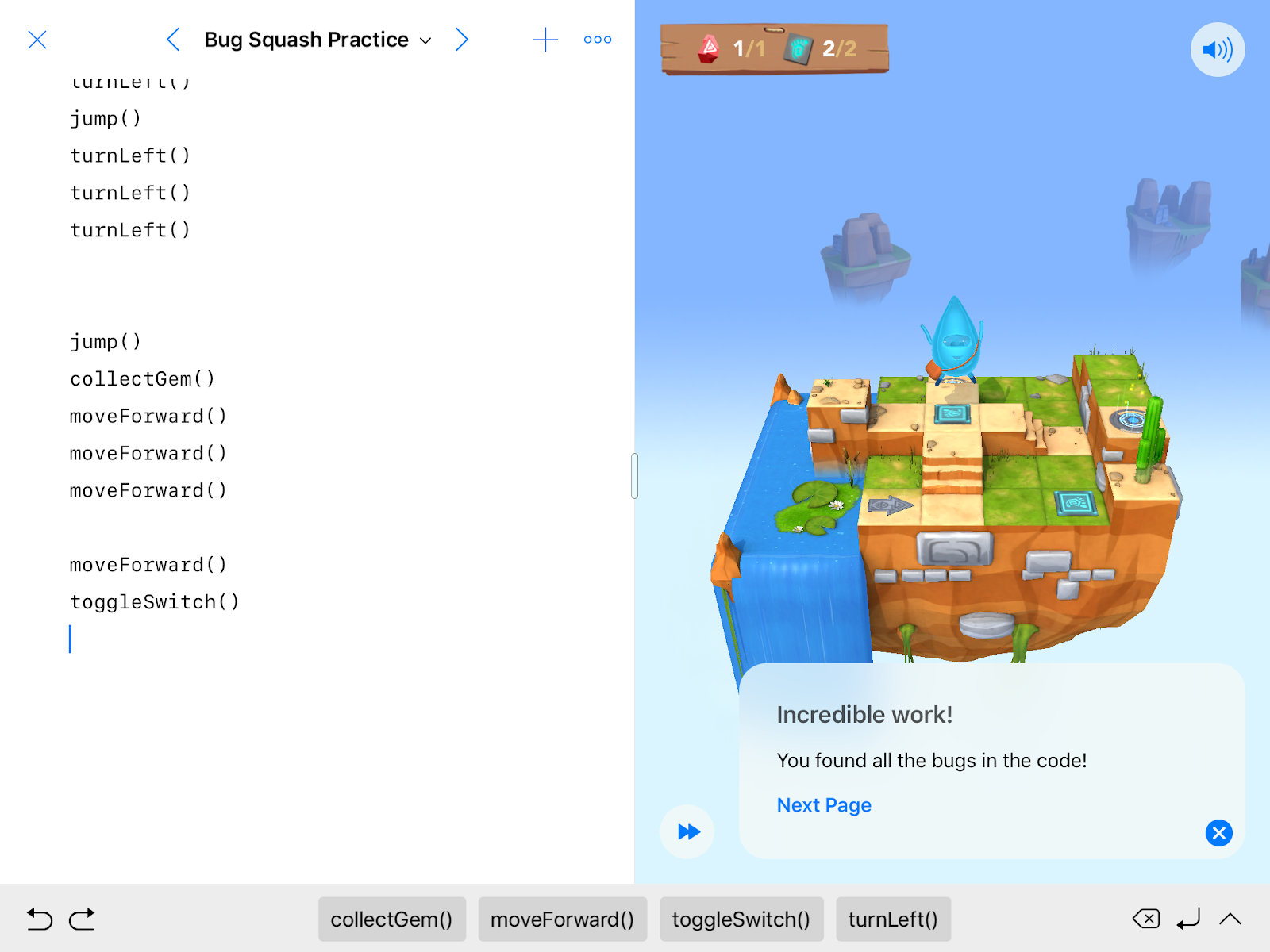 It 9 10 Blog Swift Playgrounds Last 3 Levels Of Learning To Code 1