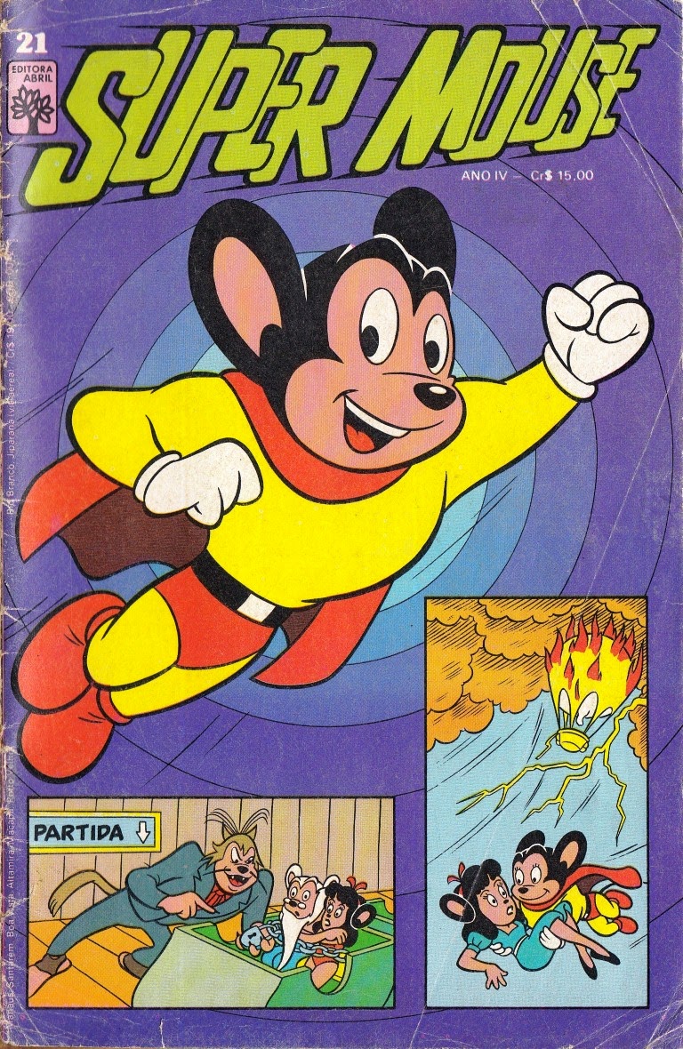 ROCK & QUADRINHOS SCANS: SUPER MOUSE 21(ED.ABRIL)-DEZEMBRO DE 1979