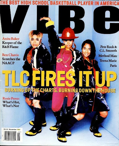 creme de caramel x emma nicole: TLC x vibe magazine x 1994